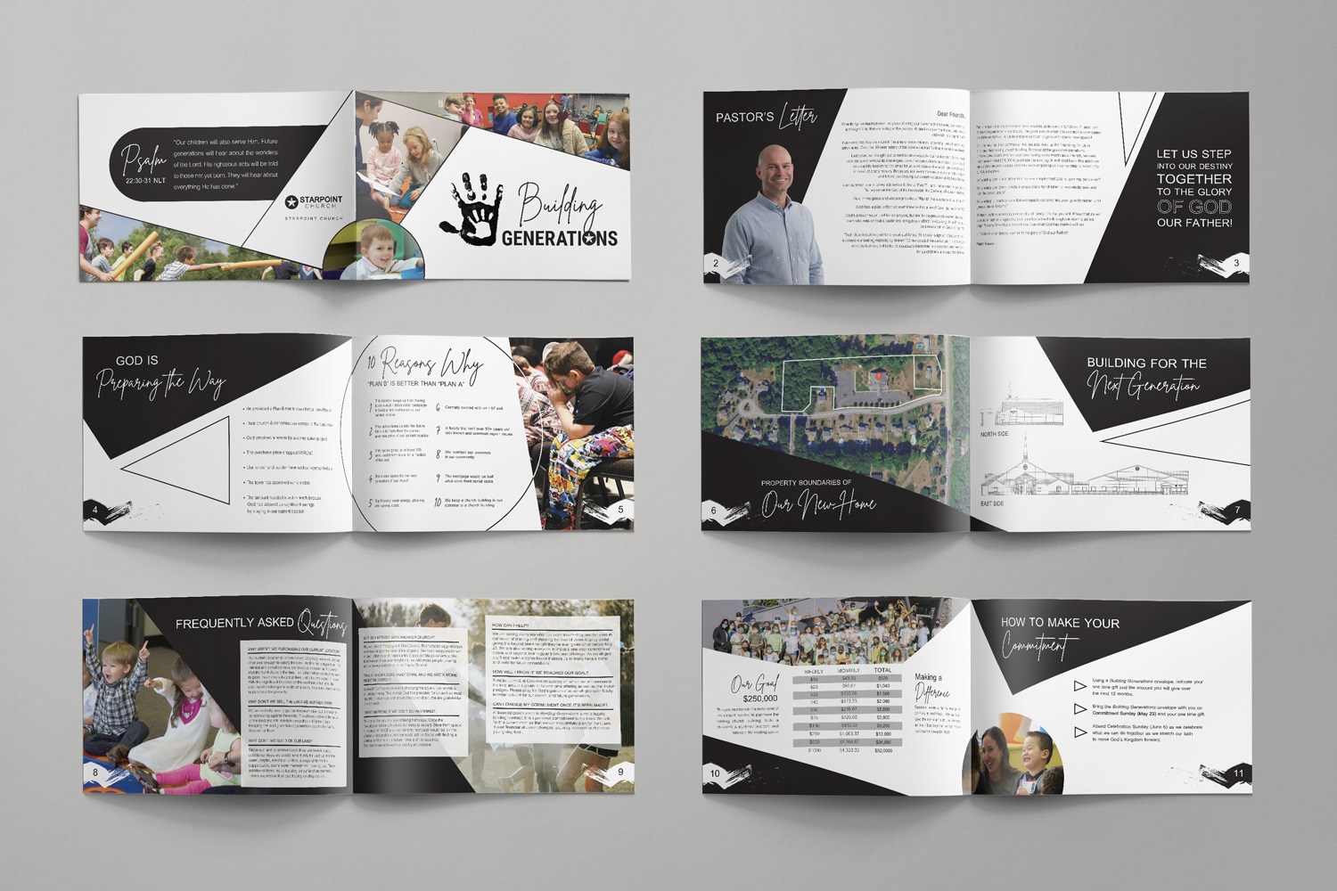 Church Capital Campaign Booklets | Case Statement Design