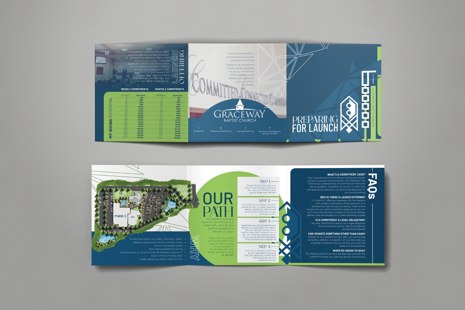 Church Capital Campaign Brochure | Case Statement Design