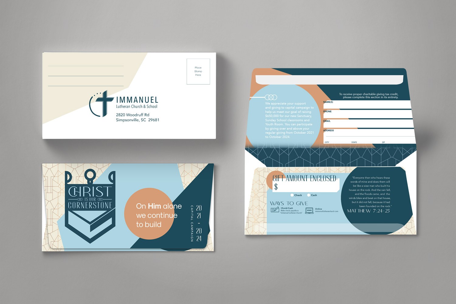 Offering Envelope Design & Print | Church Campaign Media