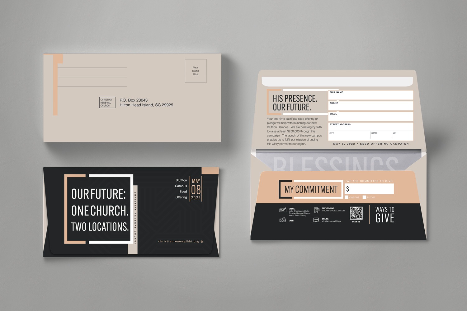 Offering Envelope Design & Print | Church Campaign Media