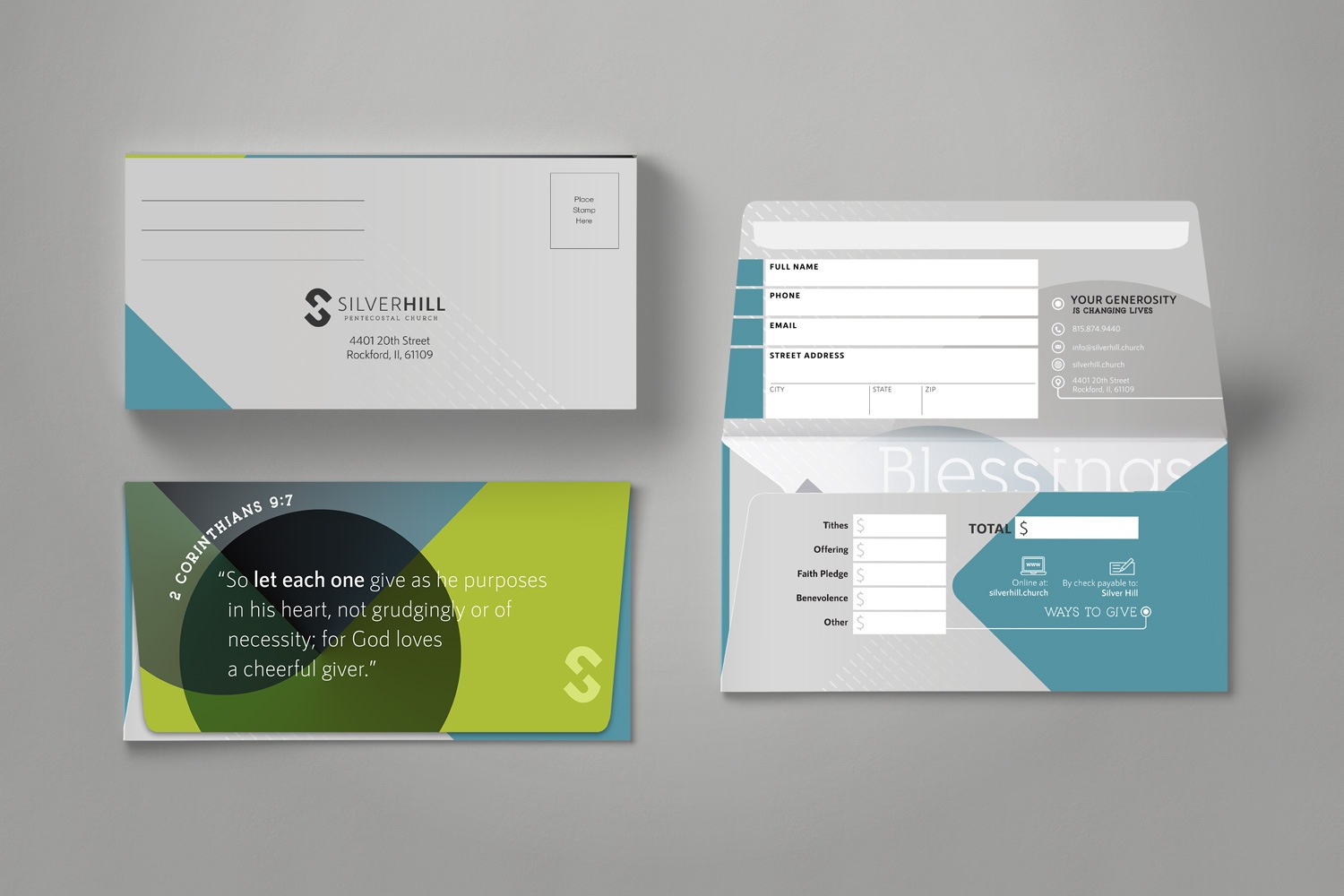 Offering Envelope Design & Print | Church Communications