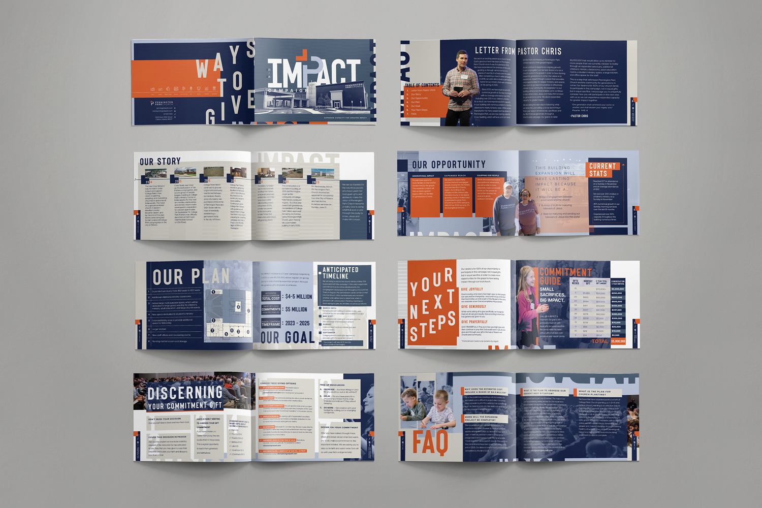 Church Capital Campaign Booklets | Case Statement Design