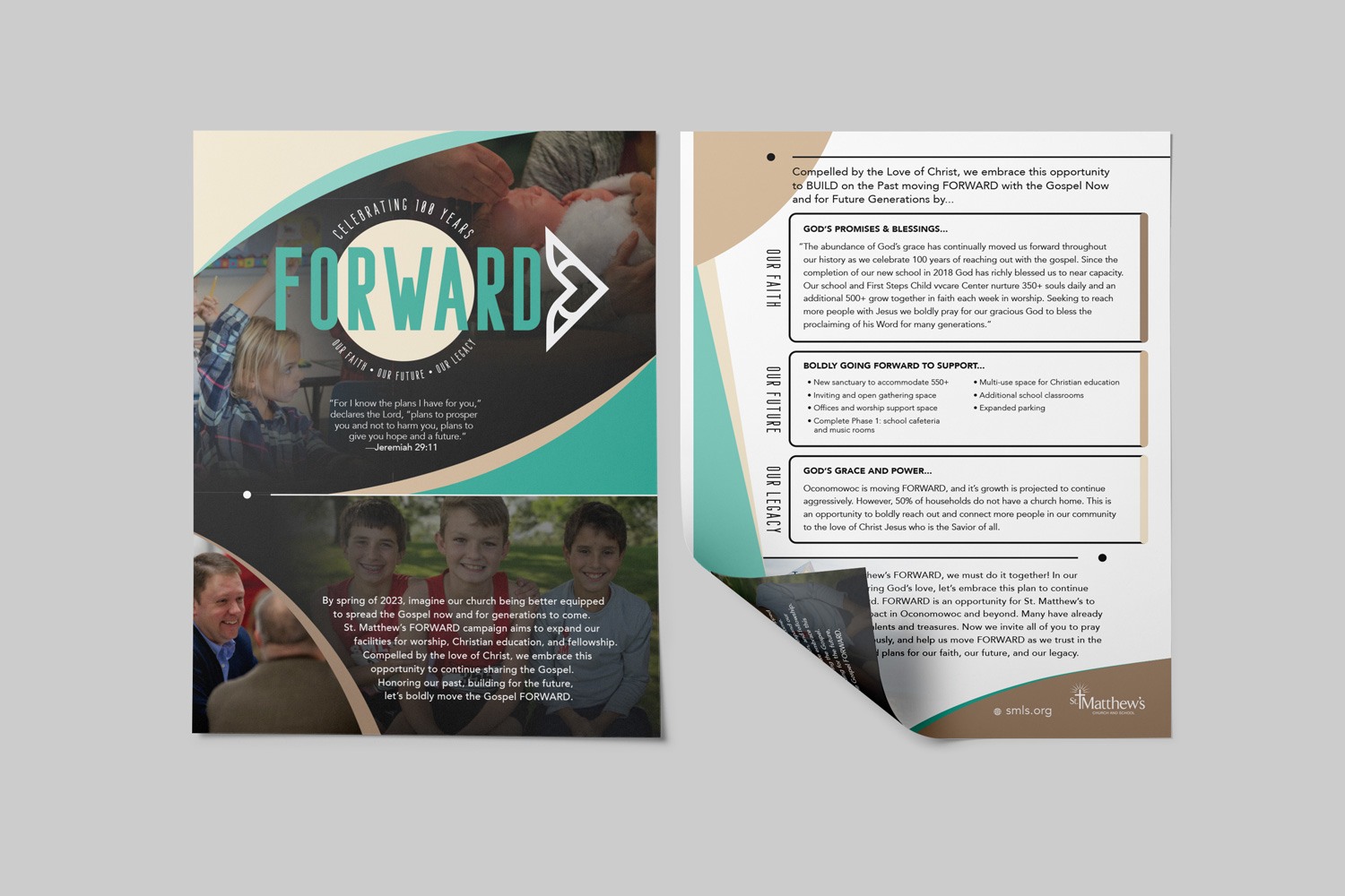 One-Pagers for Church Capital Campaigns | Design & Print
