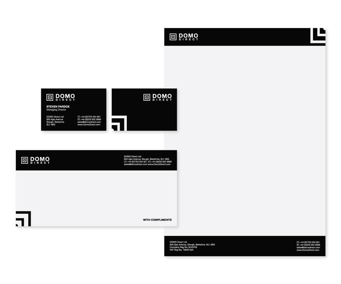 DOMO DIRECT – Brand Identity – LET'S PANDA