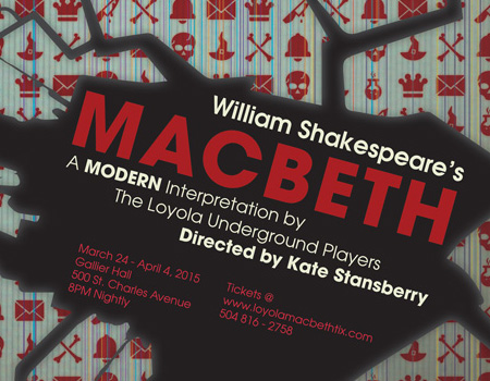 Modern Macbeth | Print Design | Devone Paul's Portfolio
