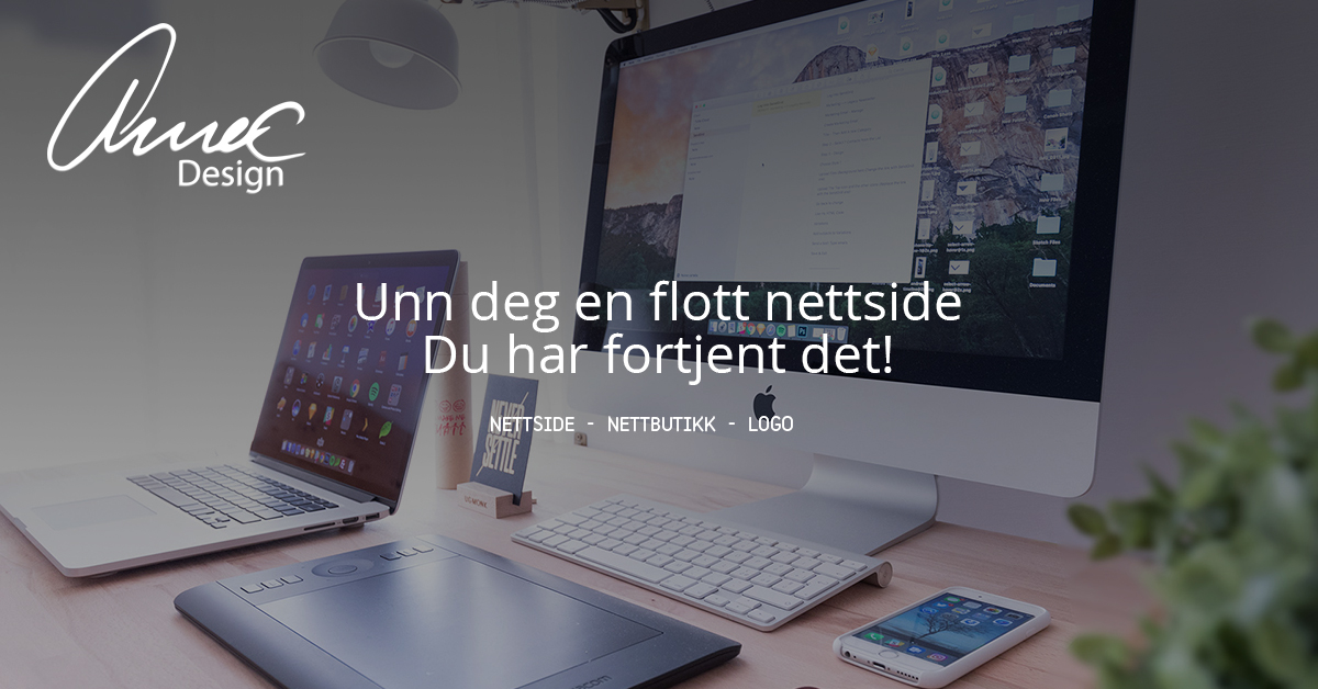 Selg på nettet med din egen nettbutikk - Annec Design