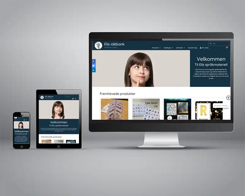 Skreddersydde nettsider og nettbutikker