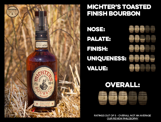 Michter's Toasted Finish Bourbon Review | Breaking Bourbon