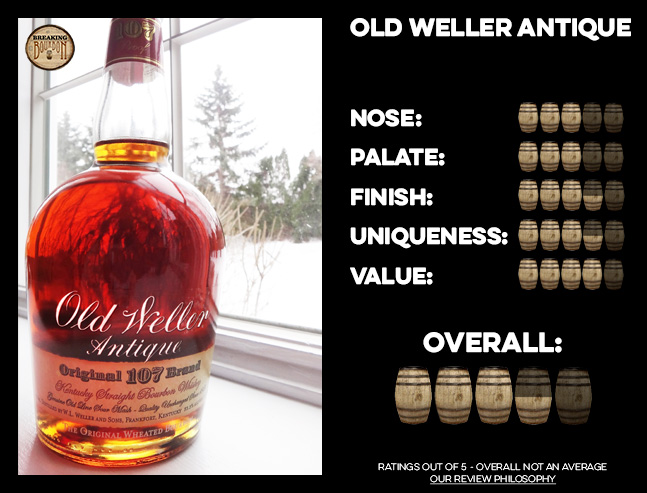 Old Weller Antique Bourbon Review | Breaking Bourbon