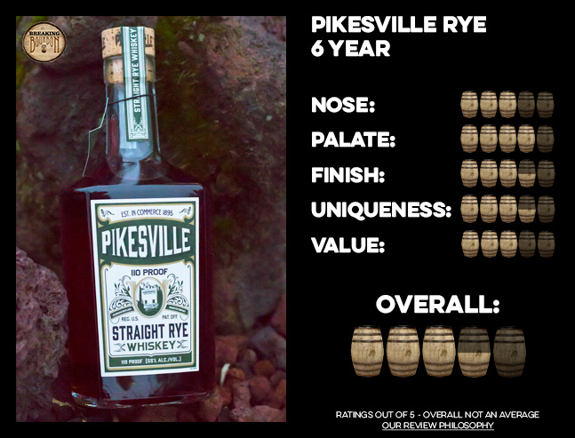 Pikesville Rye 6 Year Review | Breaking Bourbon