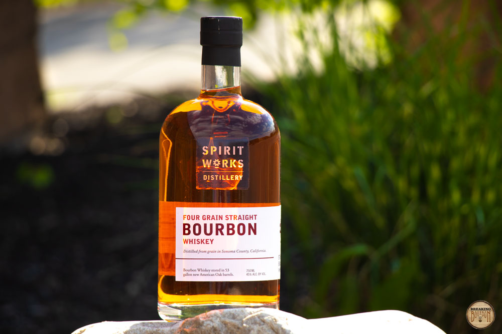 Spirit Works Distillery Four Grain Bourbon Batch 001 Review | Breaking ...