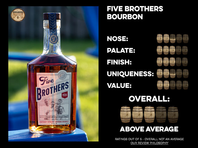 Five Brothers Bourbon Review | Breaking Bourbon