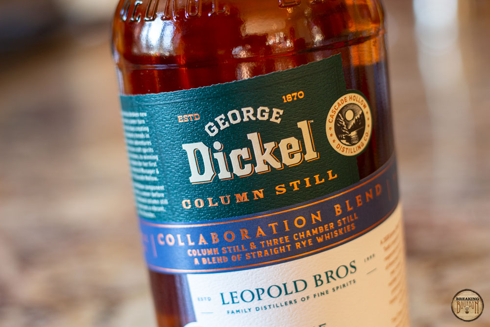 George Dickel x Leopold Bros. Collaboration Blend Rye Review | Breaking ...