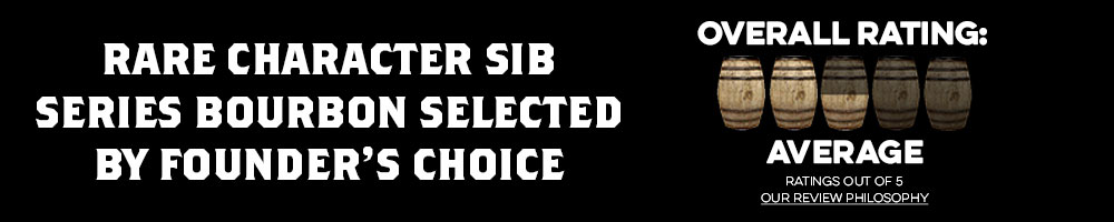 Rare Character Single Barrel Series Bourbon Selected by Founder’s ...