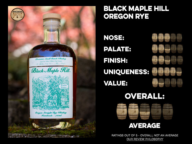 Black Maple Hill Oregon Rye (Green Label) Review | Breaking Bourbon