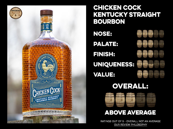 Chicken Cock Kentucky Straight Bourbon Review | Breaking Bourbon