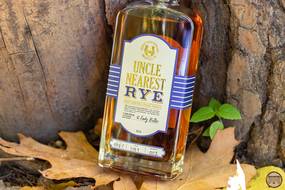 Uncle Nearest Uncut/Unfiltered Straight Rye Review | Breaking Bourbon