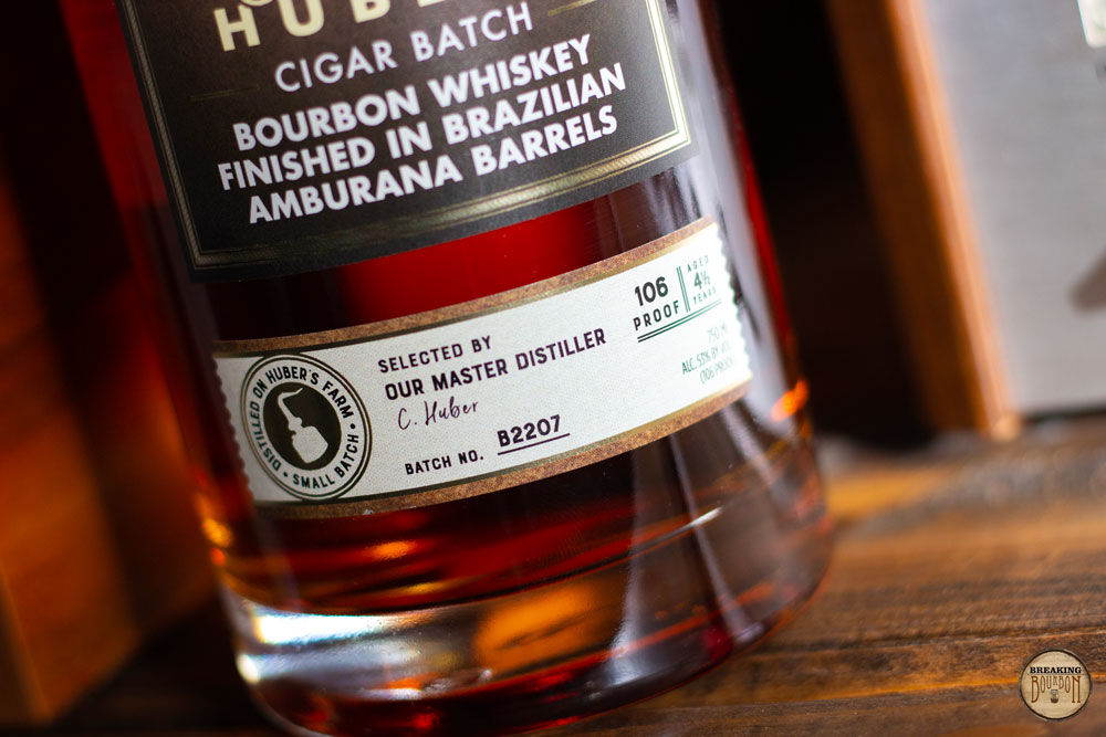 Starlight Distillery Carl T. Huber’s Cigar Batch (Batch B2207) Review ...