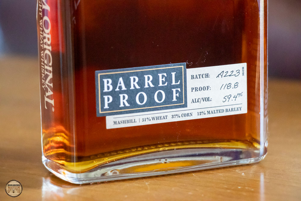 Bernheim Barrel Proof Original Wheat Whiskey (Batch A223) Review ...