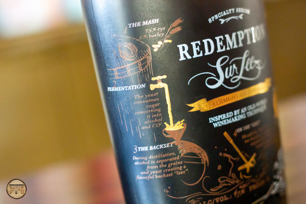 Redemption Sur Lee Straight Rye Review | Breaking Bourbon