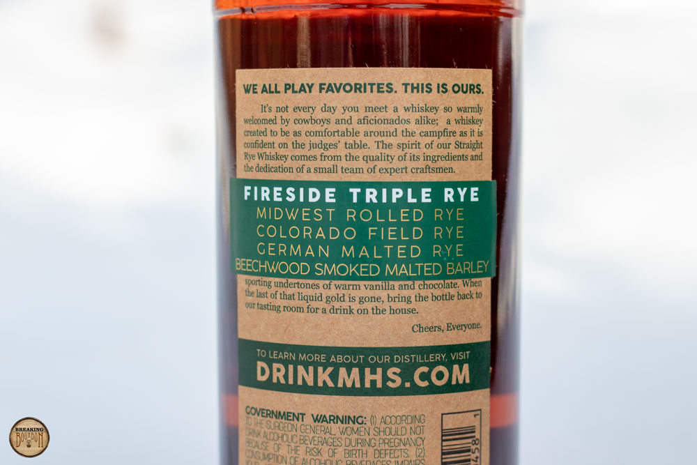 Fireside Triple Rye Single Barrel Review | Breaking Bourbon