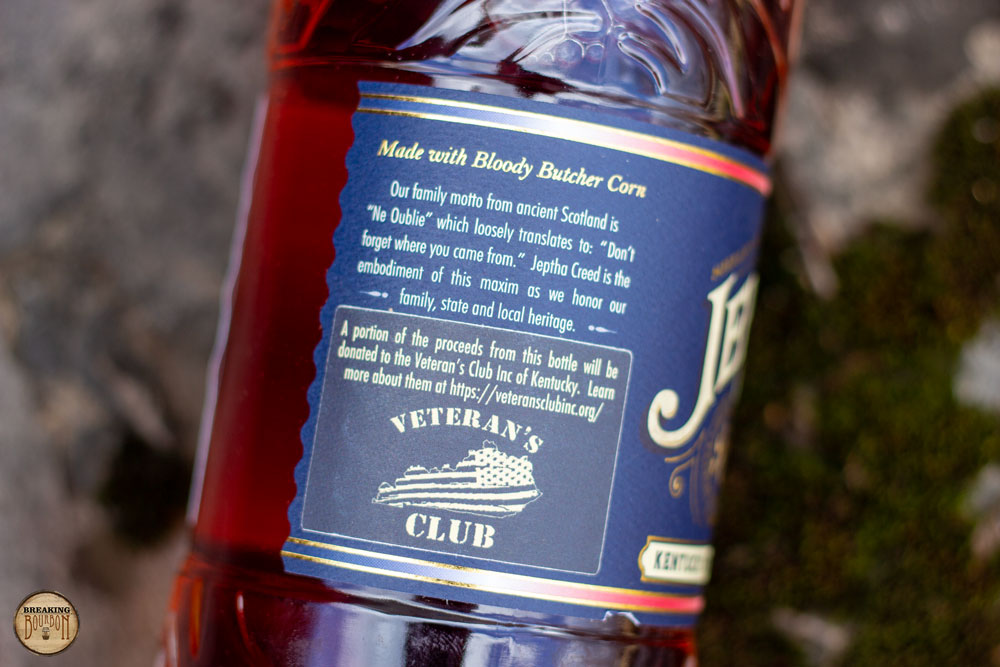 Jeptha Creed Red, White & Blue Straight Bourbon Review | Breaking Bourbon