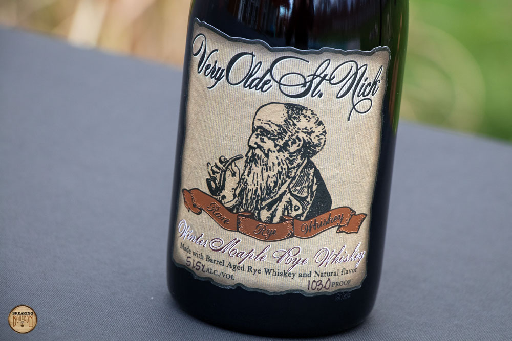 Very Olde Saint Nick Winter Maple Rye Whiskey Review | Breaking Bourbon