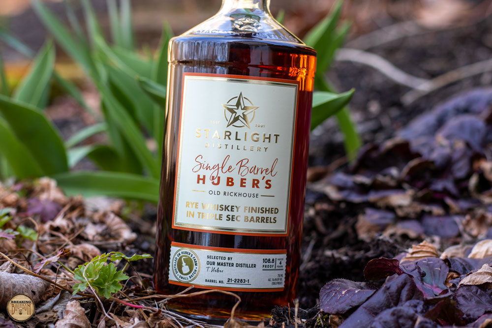 Starlight Single Barrel Rye Finished in Triple Sec Barrels Review ...