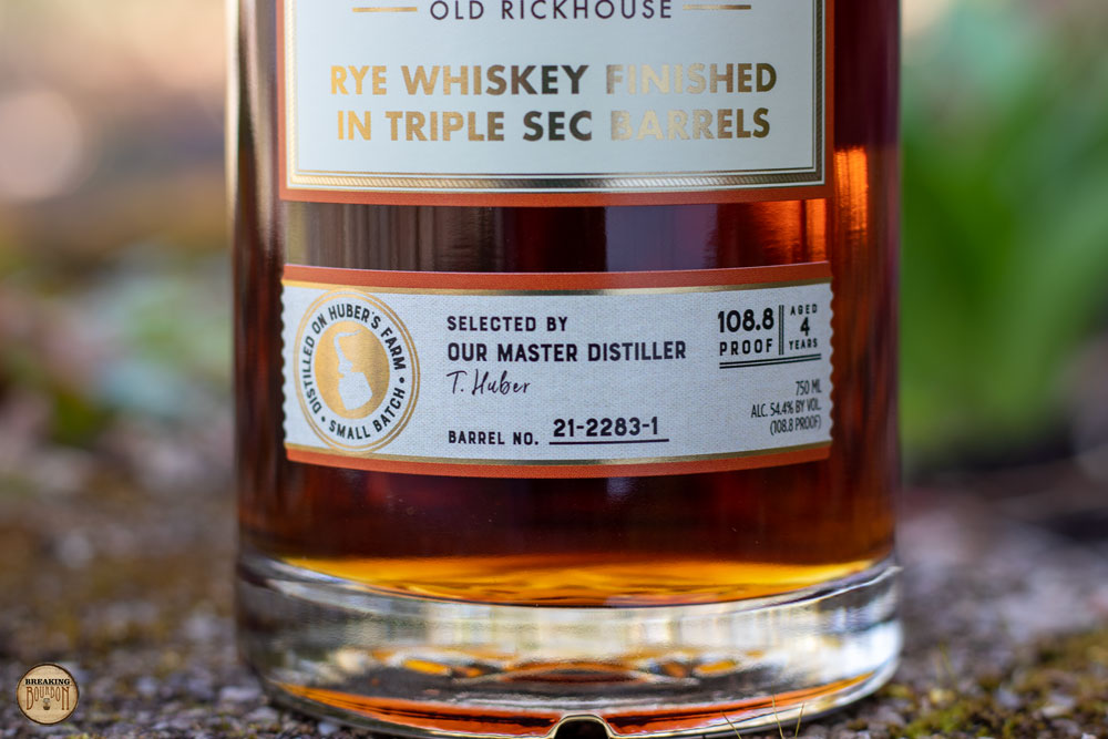 Starlight Single Barrel Rye Finished in Triple Sec Barrels Review ...