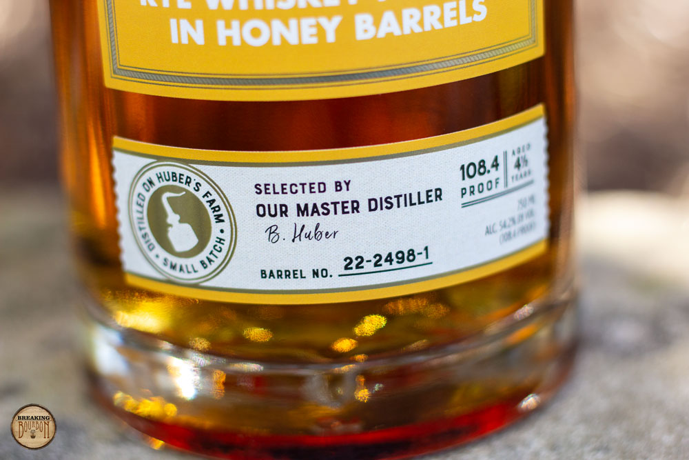 Starlight Carl T. Huber’s Single Barrel Rye Finished in Honey Barrels ...