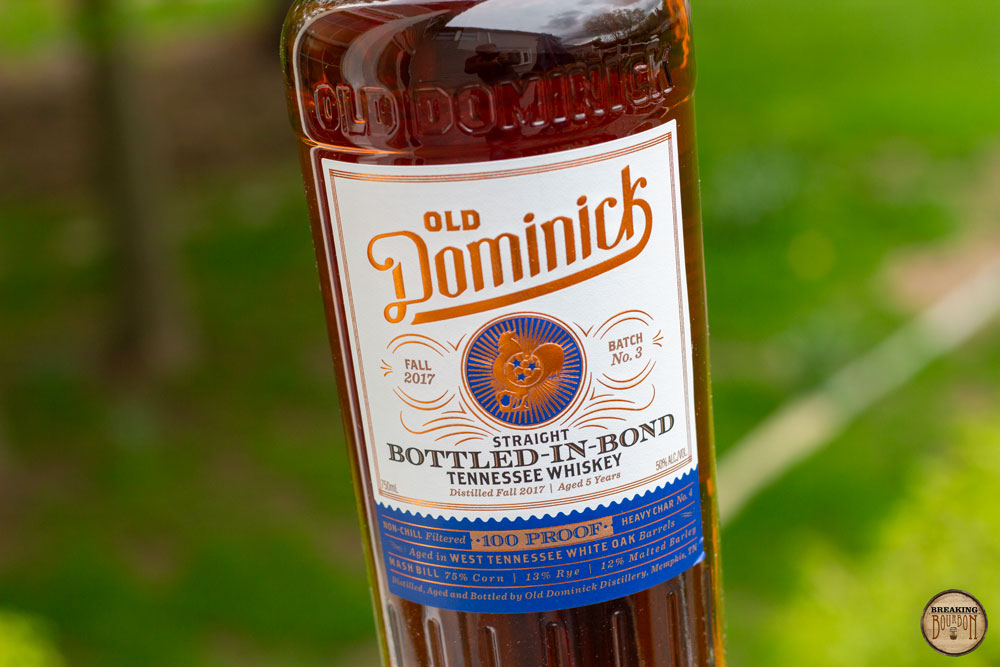 Old Dominick Bottled in Bond Batch No. 3 Review | Breaking Bourbon