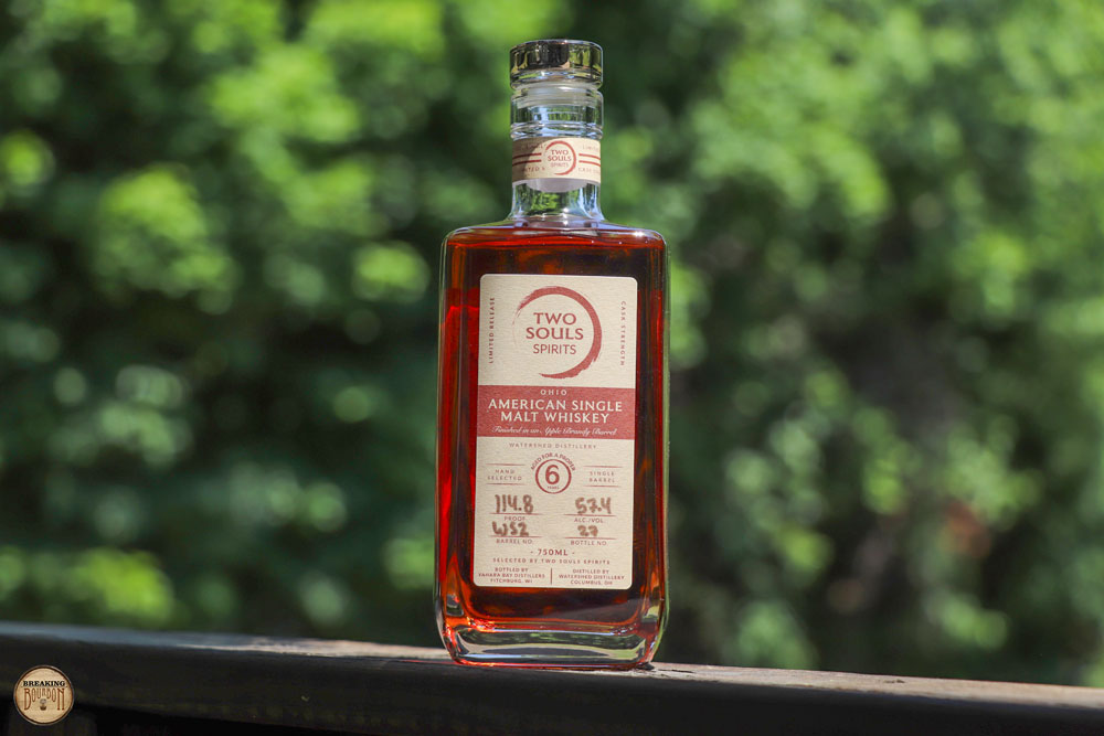Two Souls Spirits Ohio American Single Malt Apple Brandy Finished ...