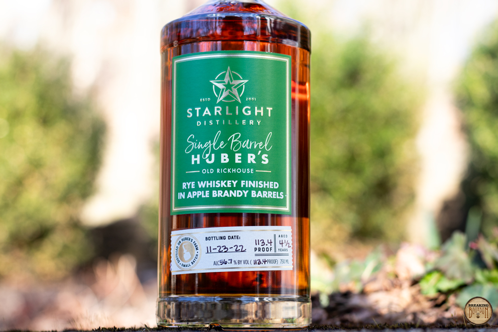 Starlight Single Barrel Rye Finished in Apple Brandy Barrels Review ...