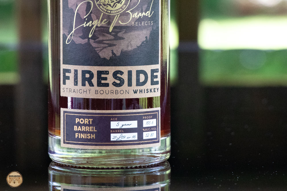 Fireside Single Barrel Bourbon Port Barrel Finish Review | Breaking Bourbon