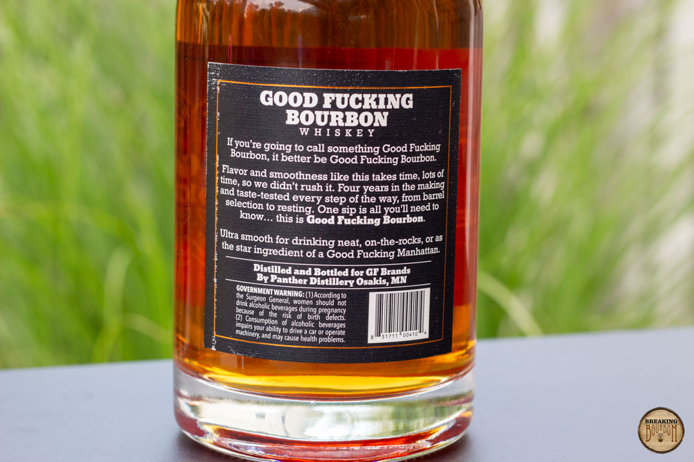 Good Fucking Bourbon Review | Breaking Bourbon
