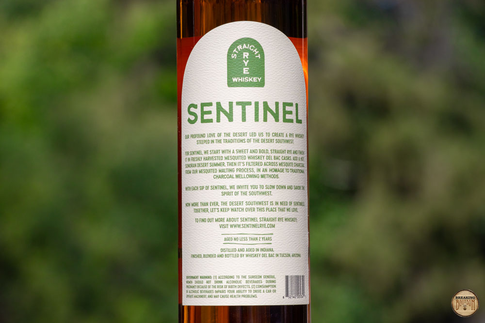 Sentinel Straight Rye Finished in Mesquited Casks (Batch No. 2) Review ...