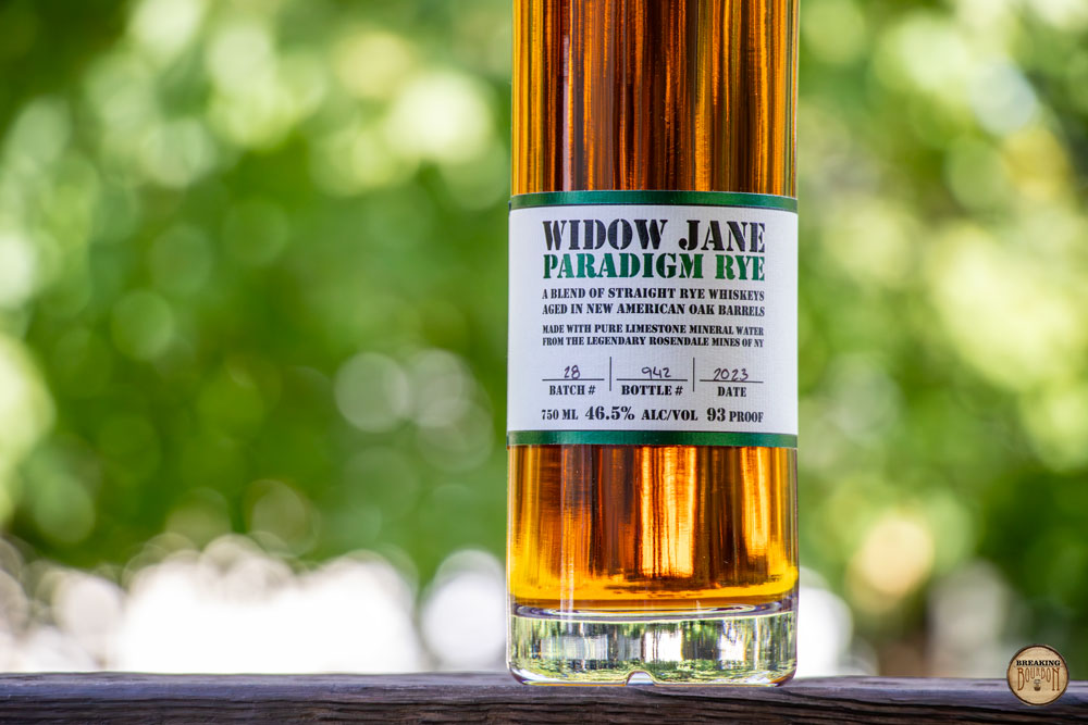 Widow Jane Paradigm Rye (Batch #28) Review | Breaking Bourbon