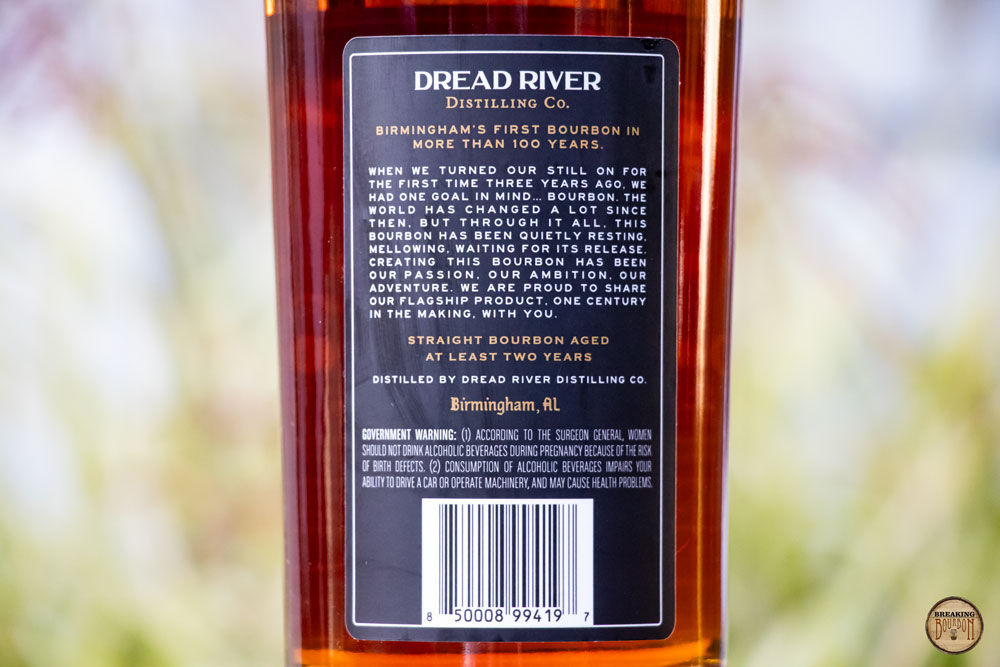 Dread River Straight Bourbon (Batch 1) Review | Breaking Bourbon