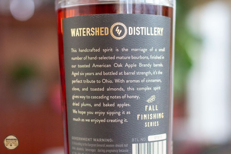 Watershed Distillery Fall Finishing Series: Bourbon Finished in Apple ...