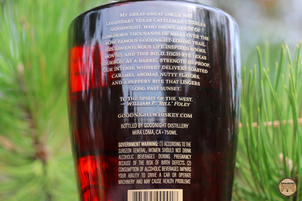 Charles Goodnight Bourbon Review | Breaking Bourbon