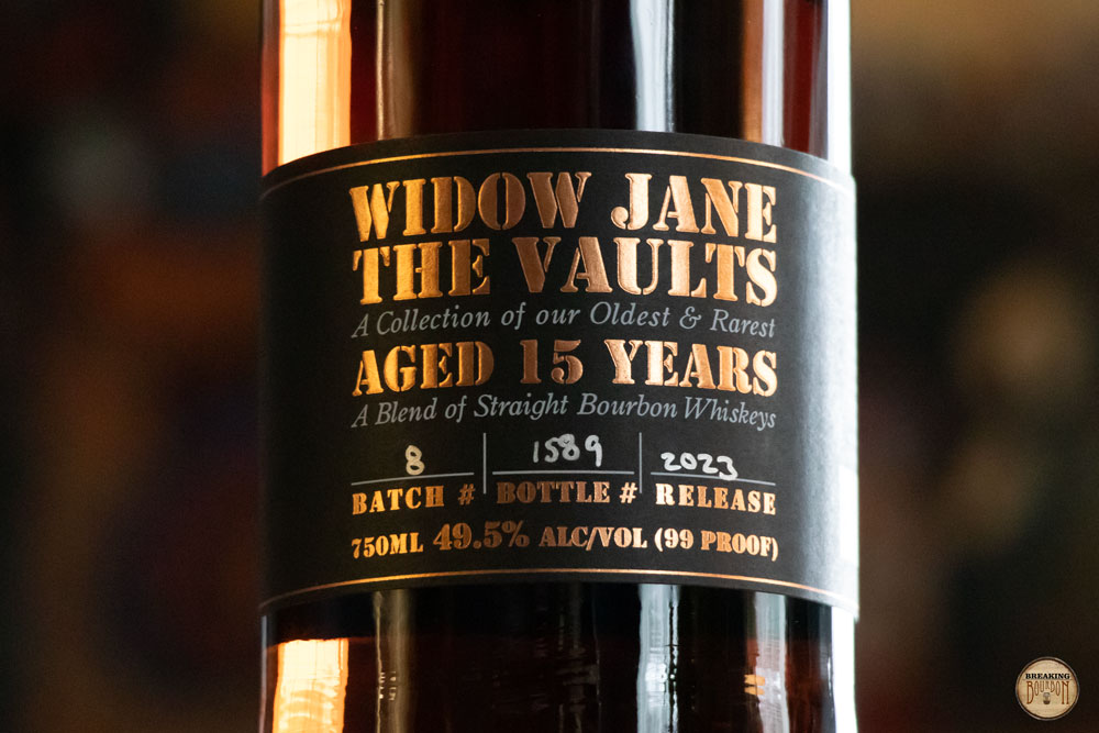 Widow Jane The Vaults 2023 Review | Breaking Bourbon