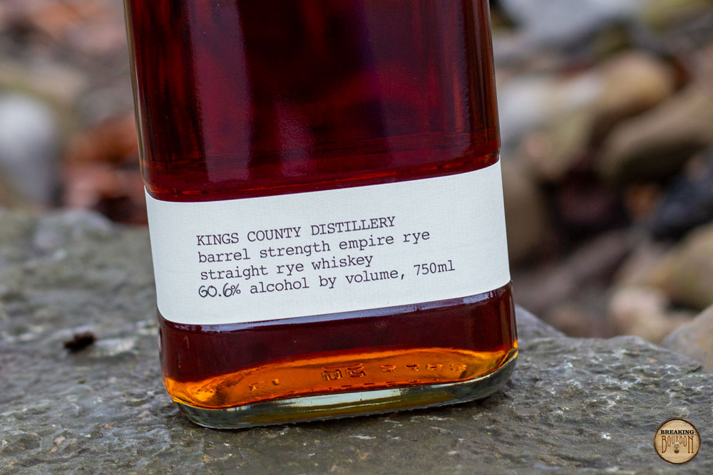 Kings County Barrel Strength Empire Rye (Batch 8) Review | Breaking Bourbon