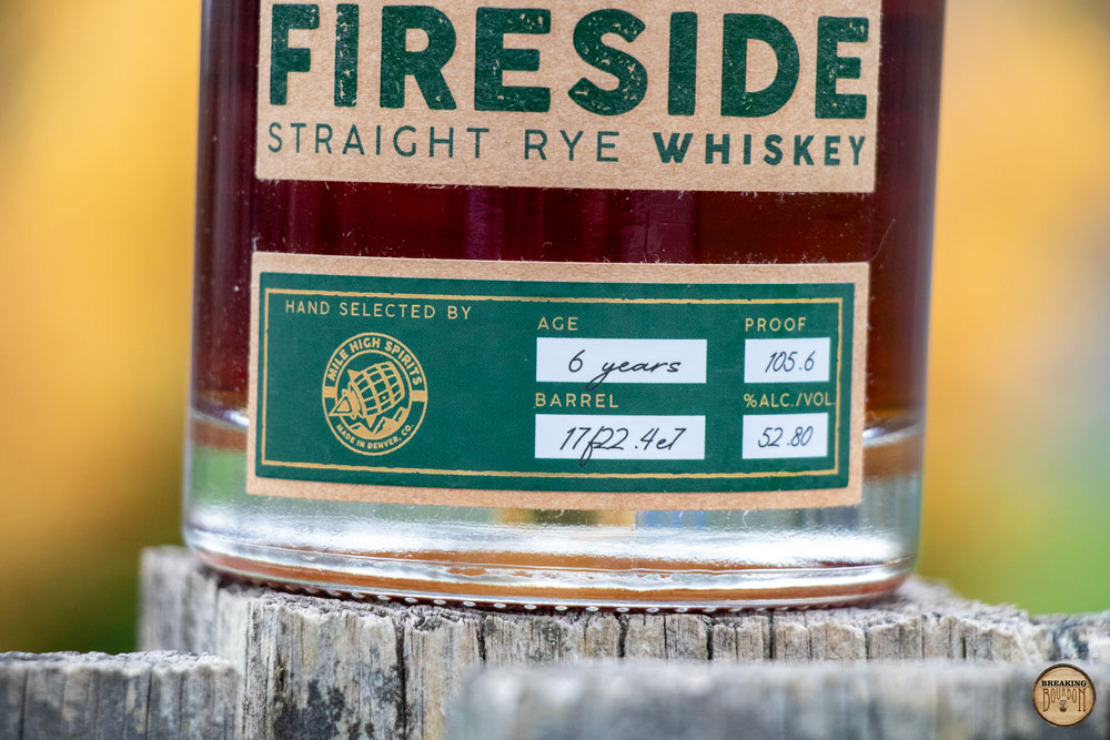 Fireside Triple Rye Whiskey 6 Year Single Barrel Review | Breaking Bourbon