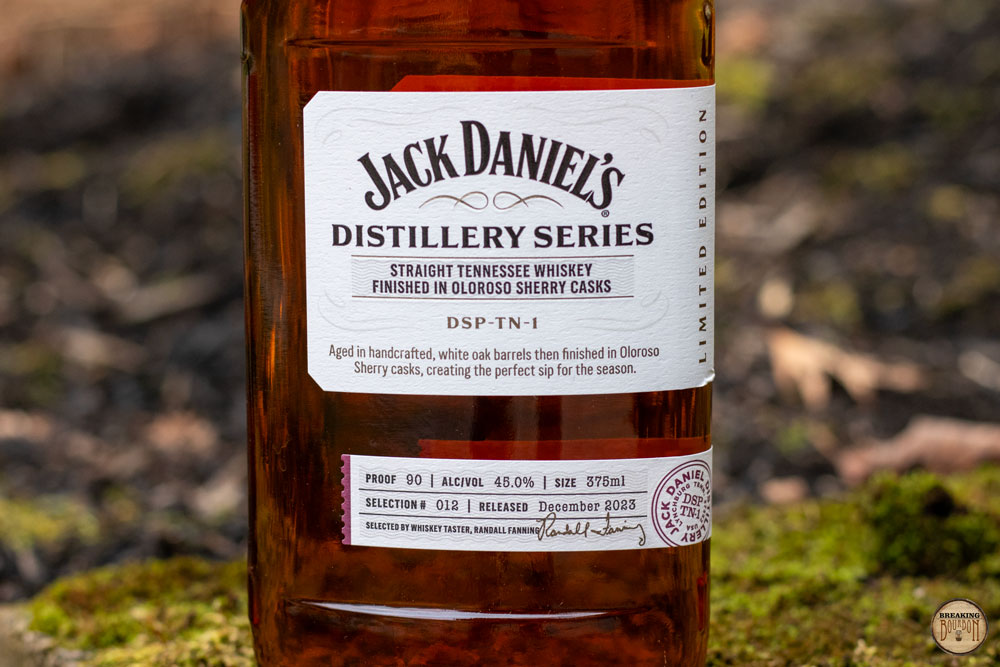 Jack Daniel's Distillery Series Selection #12 Oloroso Sherry Finish ...