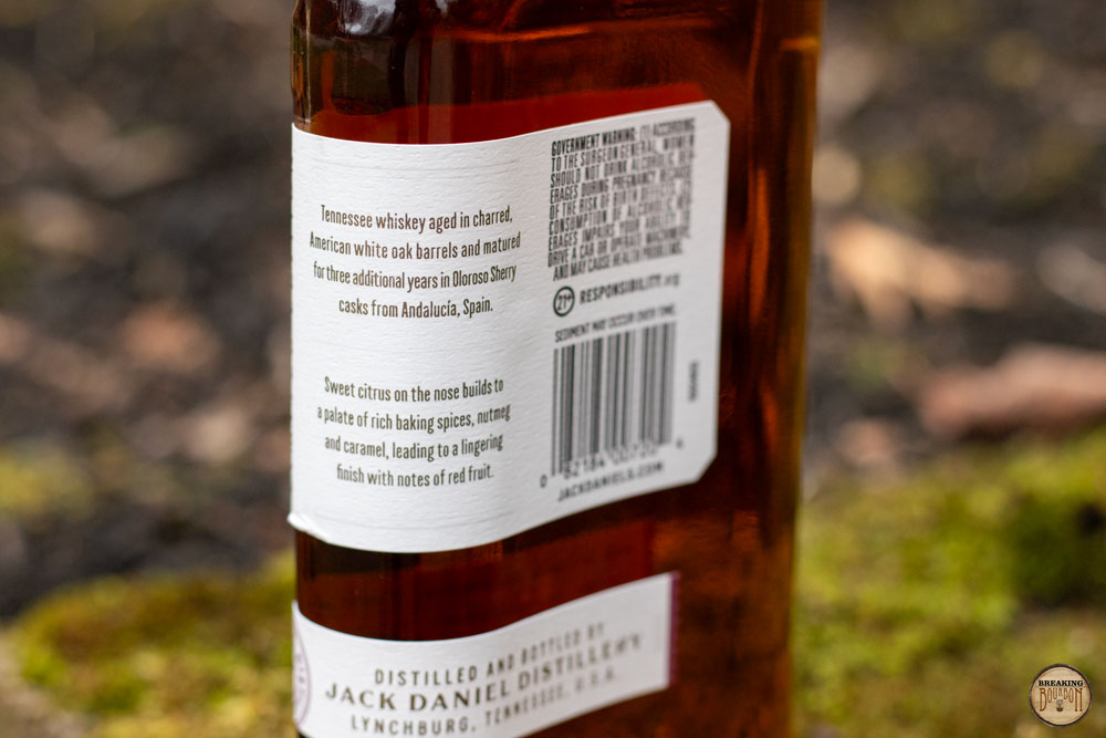 Jack Daniel's Distillery Series Selection #12 Oloroso Sherry Finish ...