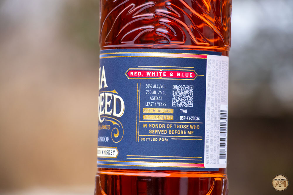 Jeptha Creed Red, White & Blue Straight Bourbon (Batch 2) Review ...