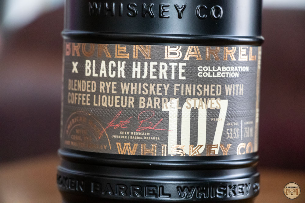 Broken Barrel X Black Hjerte Review | Breaking Bourbon