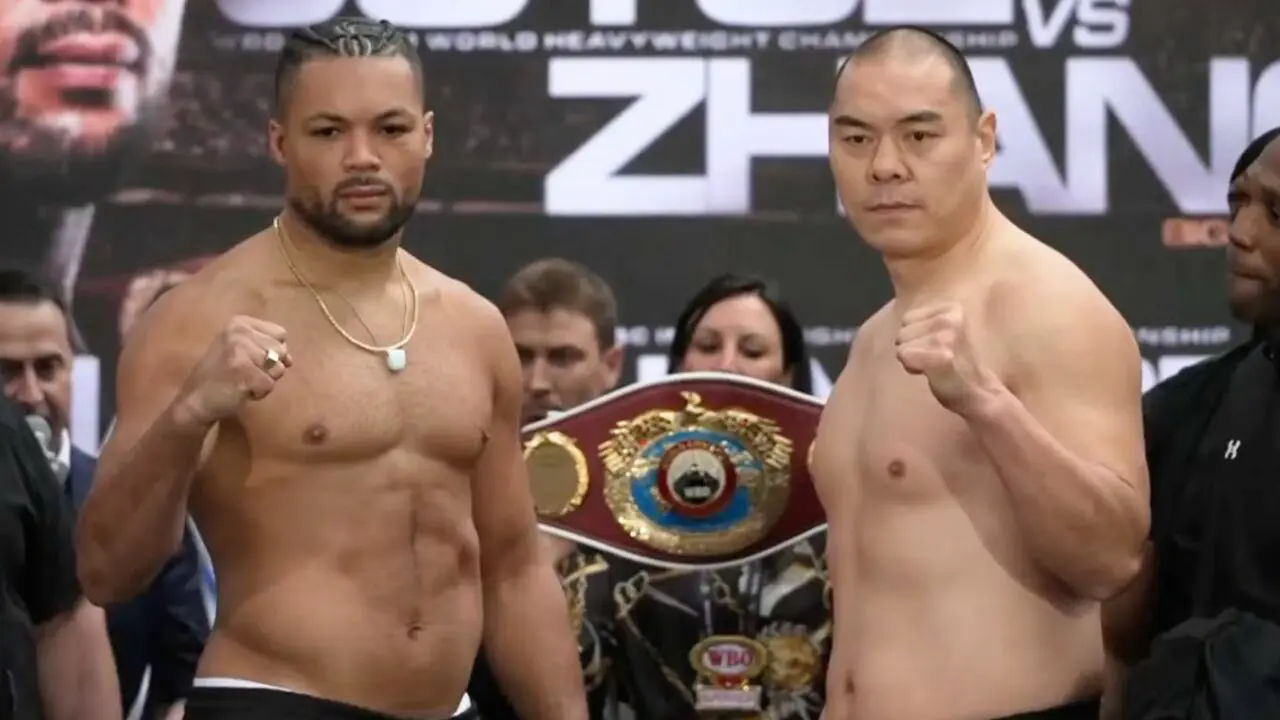 Joe Joyce vs Zhilei Zhang Weigh In: The Juggernaut Surprises