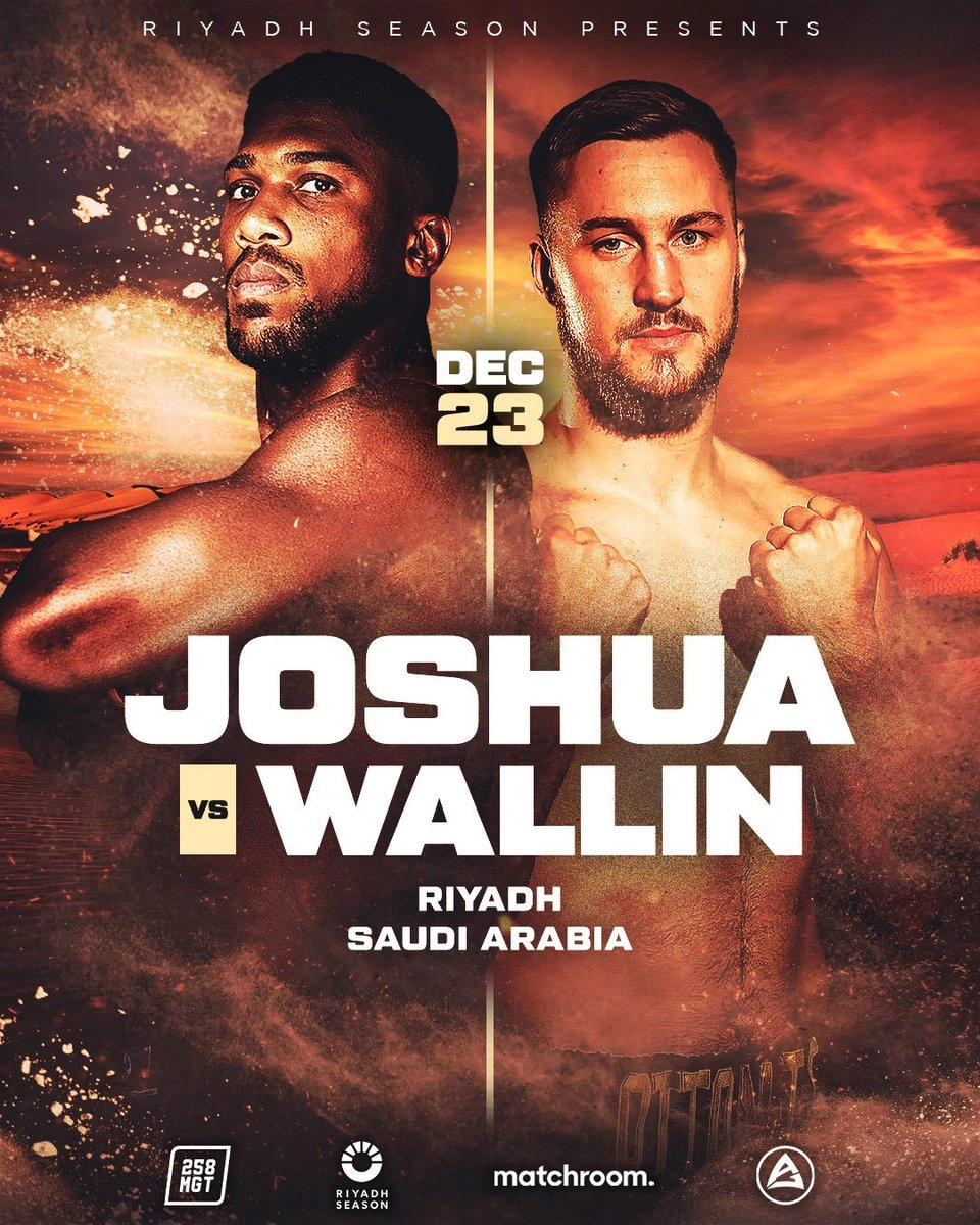 First Face Off: Anthony Joshua vs. Otto Wallin :Showdown