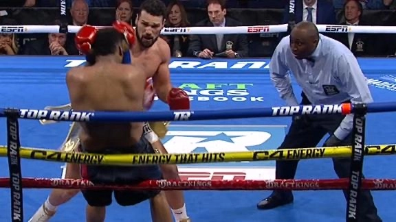 Guido Vianello completely dominates Moses Johnson in New York City